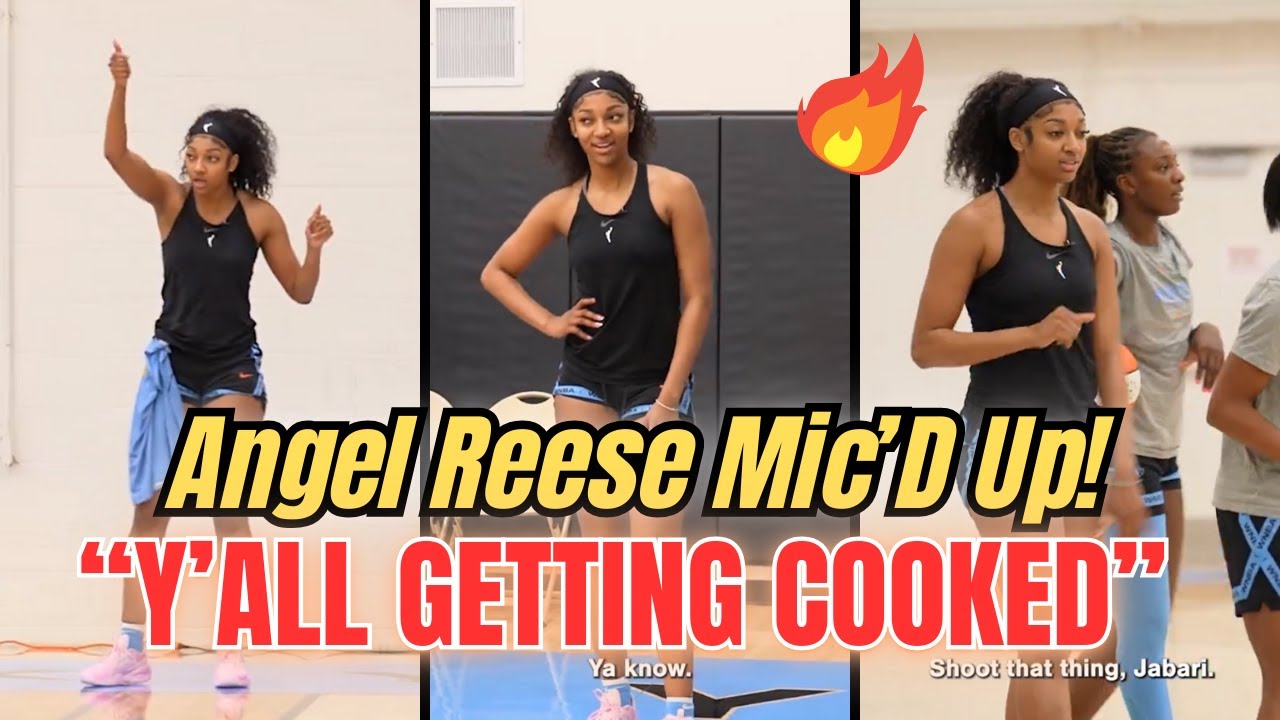 Huge Update: 🏀 Angel Reese's Mic'd Up Practice 🎤 Reveals Hilarious ...