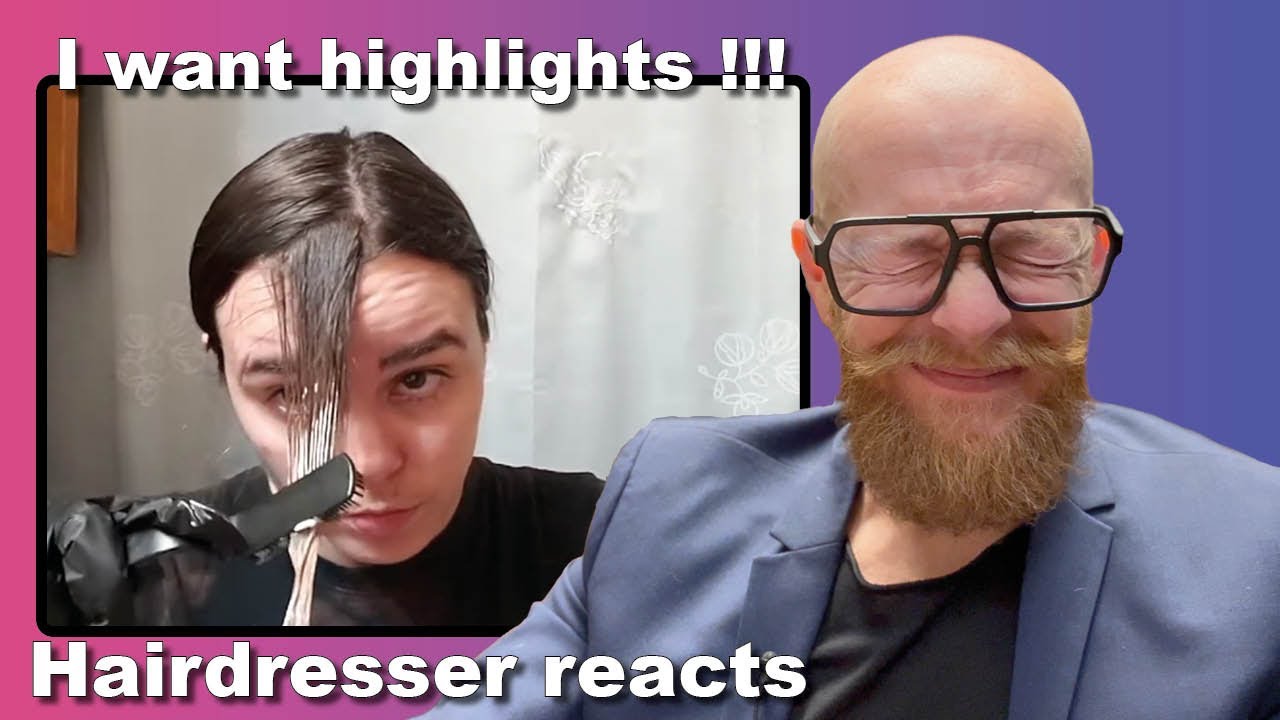 Hairdresser Reacts to EPIC Highlight Fails: What Went WRONG?! - YouTube