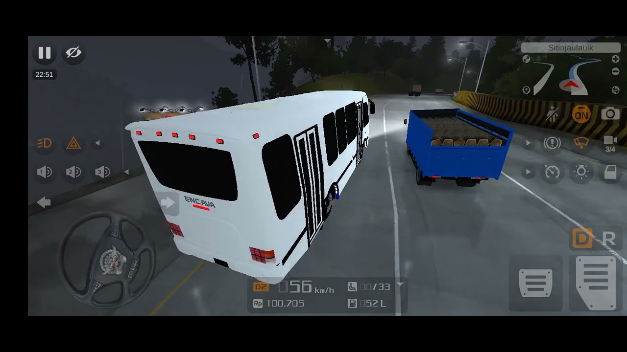 demostración de encava ent-900 mods priv para bus simulator indonesia ...