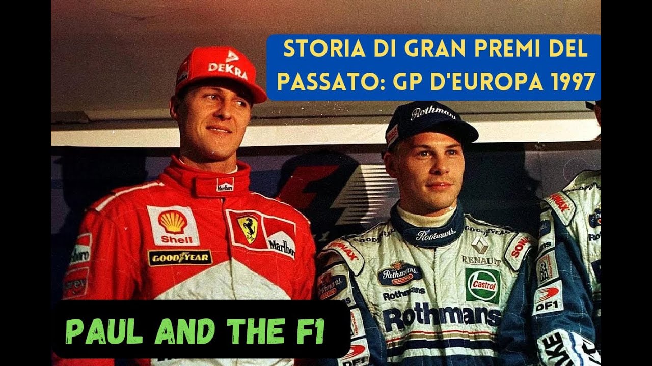 Storia di gran premi del passato: GP d'Europa 1997 - YouTube