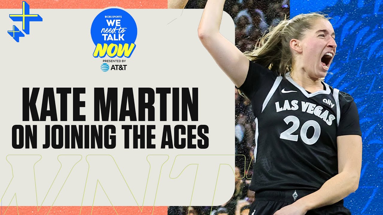 Kate Martin talks transition to the WNBA, playing for the Aces and MORE ...