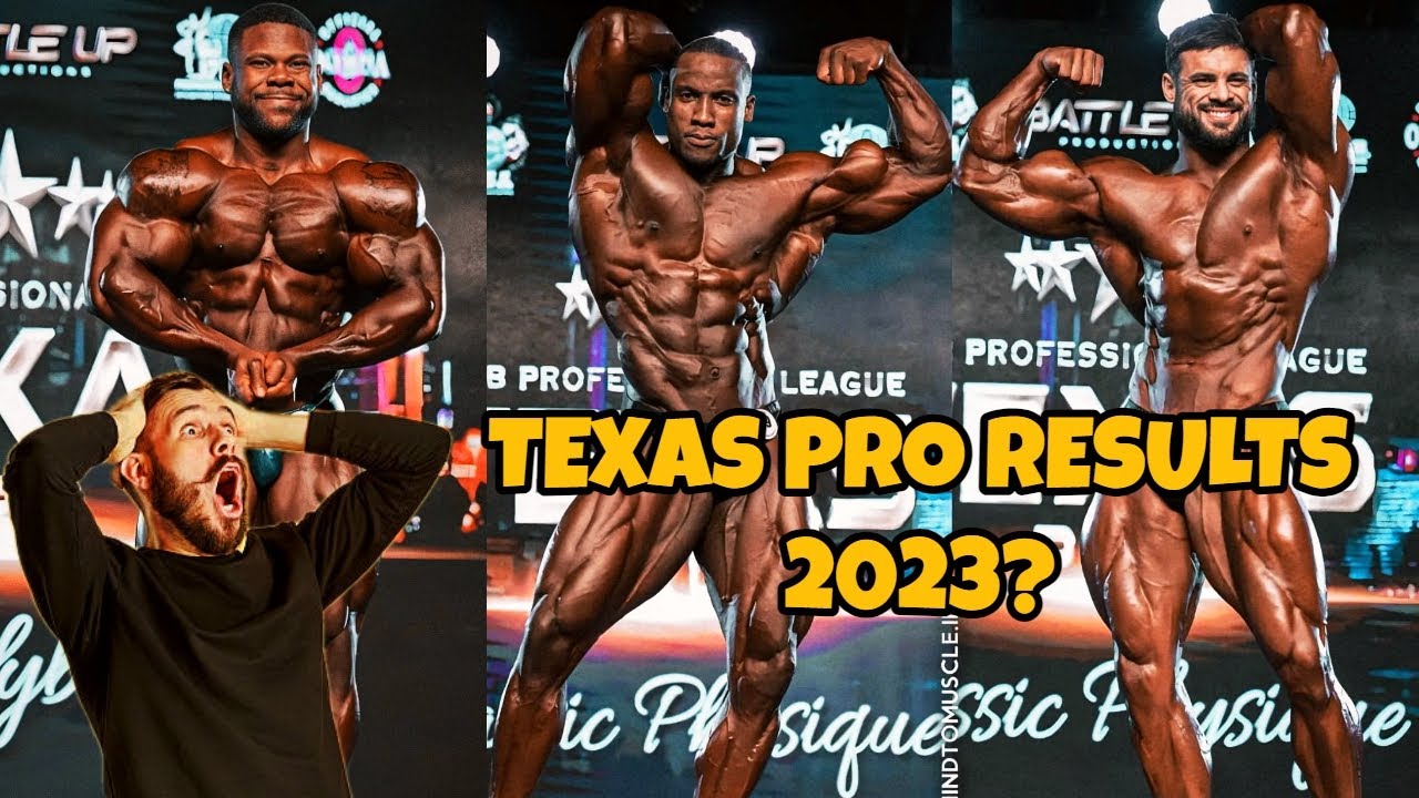 Texas Pro Show 2023 Results Updates Classic Physique! Mens Physique ...