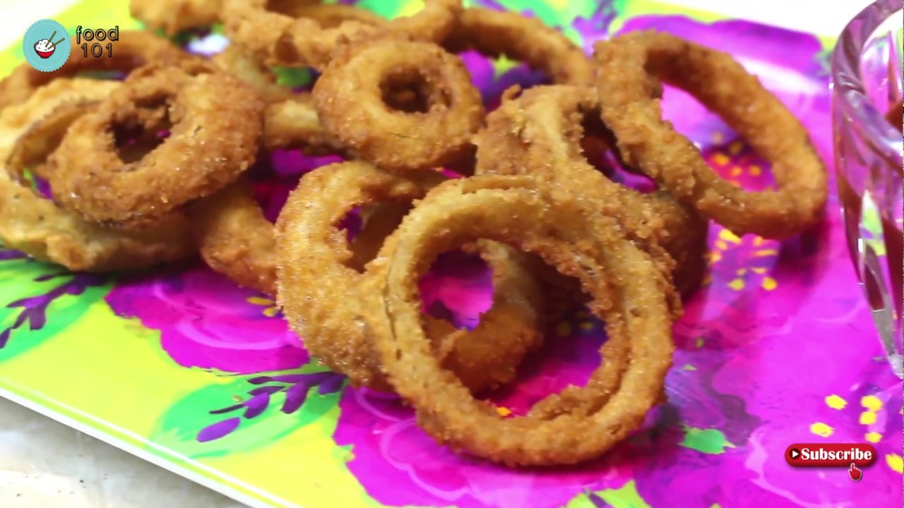 Crispiest Onion Rings Recipe By Food 101 - YouTube