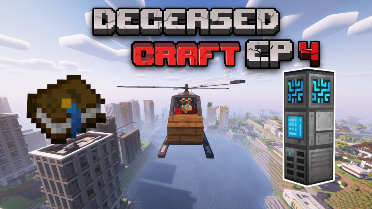 Refined Storage e Helicóptero (Deceased Craft Ep.4) - YouTube