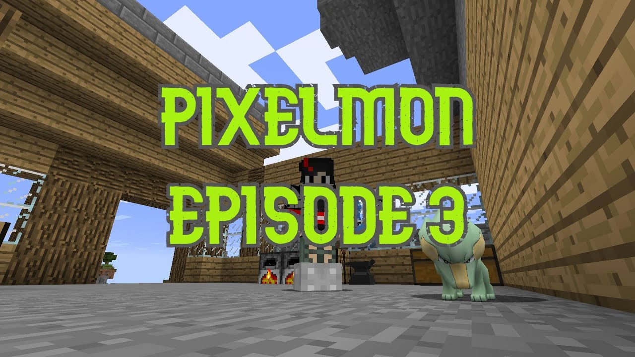 NOUVEAU POKEMON! Let's play Minecraft Pixelmon #3 - YouTube