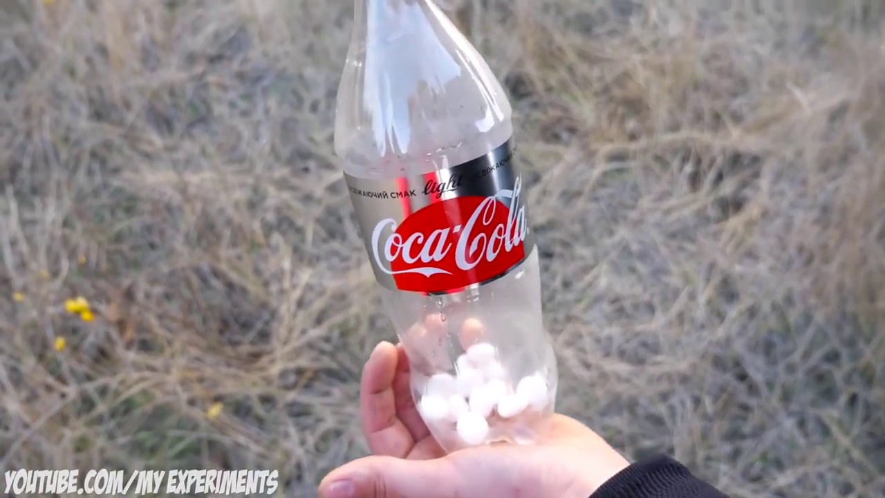 Experiment Coca Cola and Toothpaste Underground - YouTube