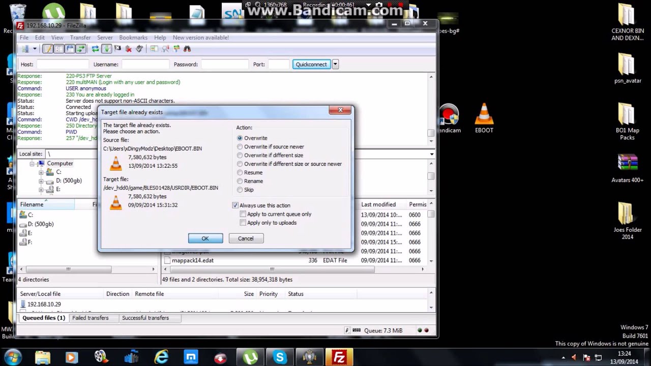 How To Put Eboot On Your Jailbreak - YouTube