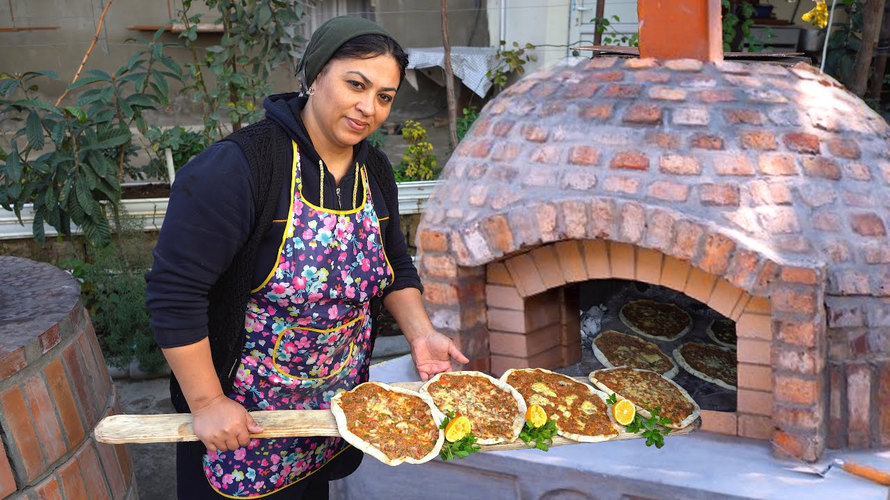 TURKISH STREET FOOD LAHMADJUN | in Brick Oven + Karabakh Gata ...