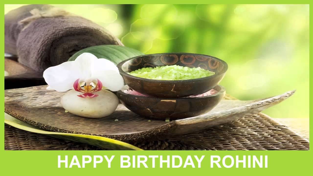 Rohini Birthday Spa - Happy Birthday - YouTube