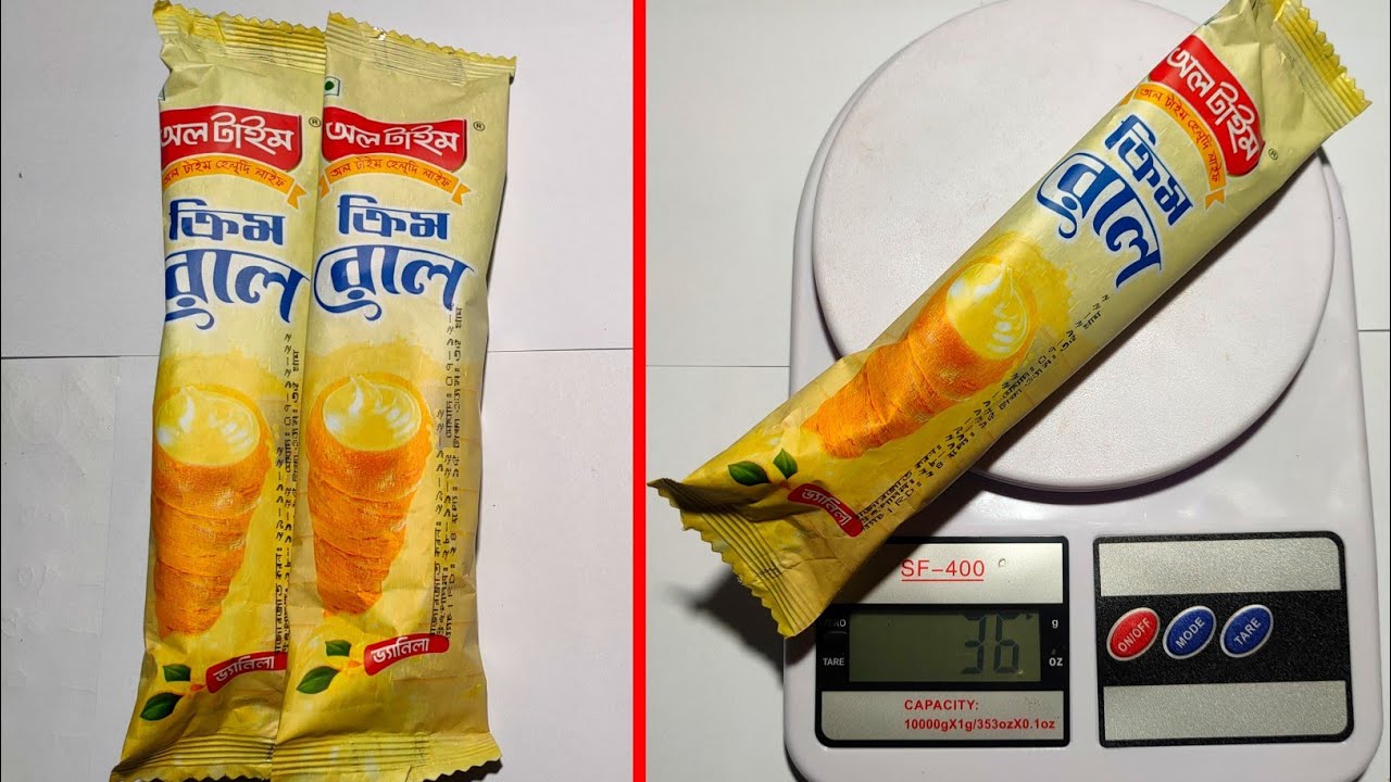 All Time Cream Roll Review.অল টাইম ক্রিম রোল রিভিউ। - YouTube