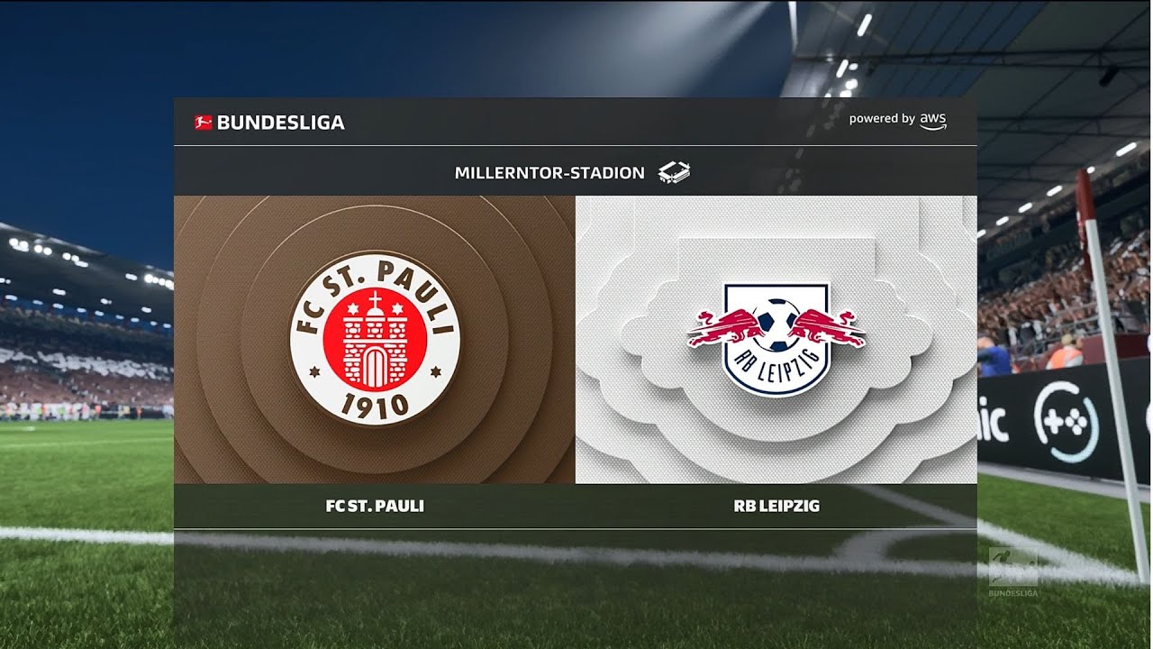 EA Sports FC 26 | St. Pauli vs RB Leipzig - Bundesliga | Gameplay PS5 ...