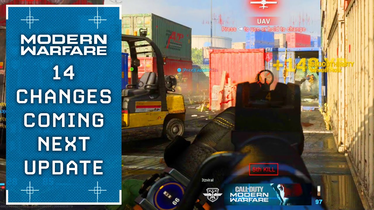 Modern Warfare: *14 More Changes* Coming in the Next Update (Update 1. ...