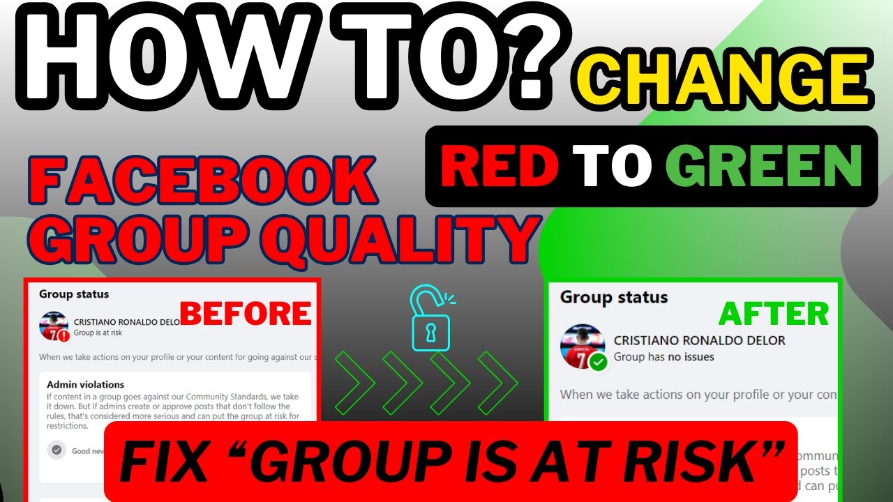 Fix 'Group is at Risk' in Group Quality| How to Change Group Quality ...