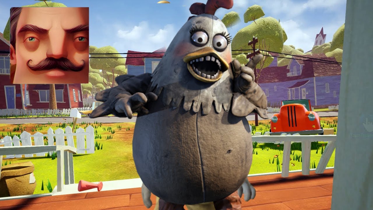 Hello Neighbor - My New Neighbor Penny the Chicken (Dark Deception) Act ...