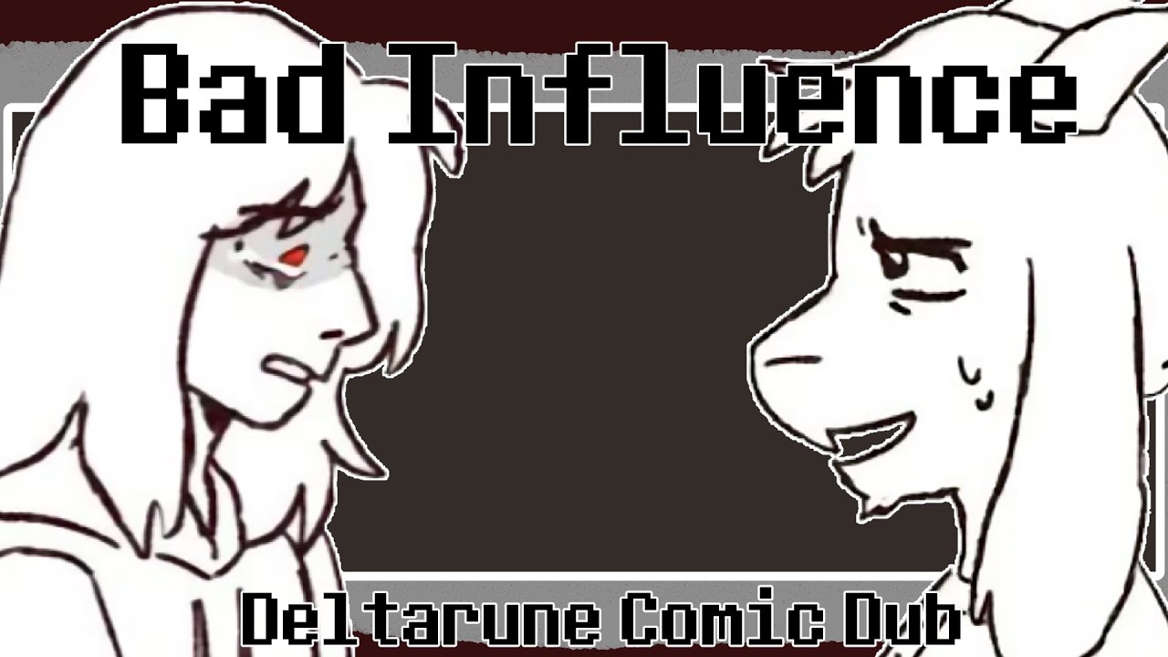 Bad Influence - Deltarune Animated Comic Dub - YouTube