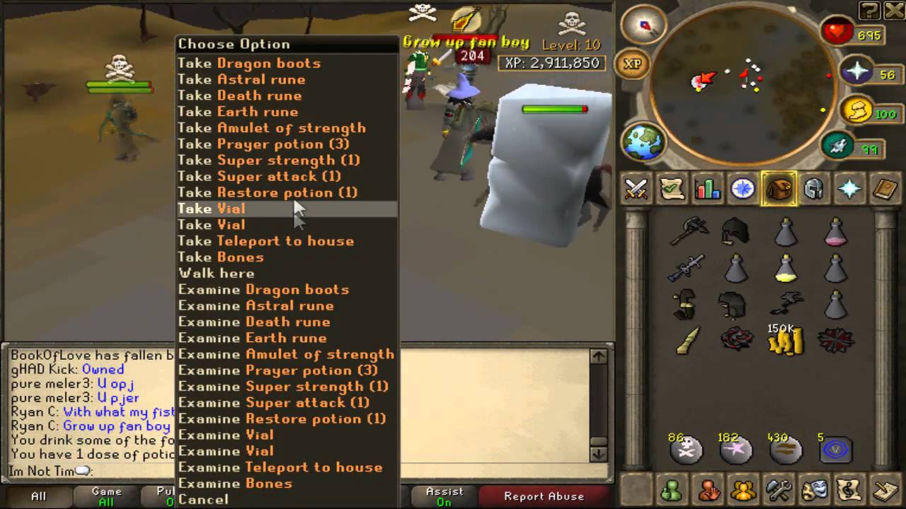 Runescape Sparc mac's Sneaky Commentary Pk Video + Intro - YouTube