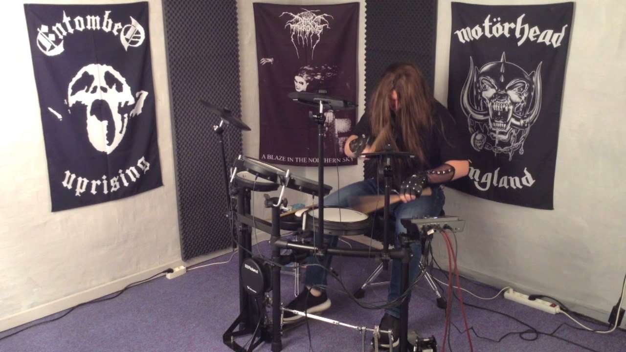 Hellhammer - The Third Of The Storms (Evoked Damnation) - Drum Cover ...