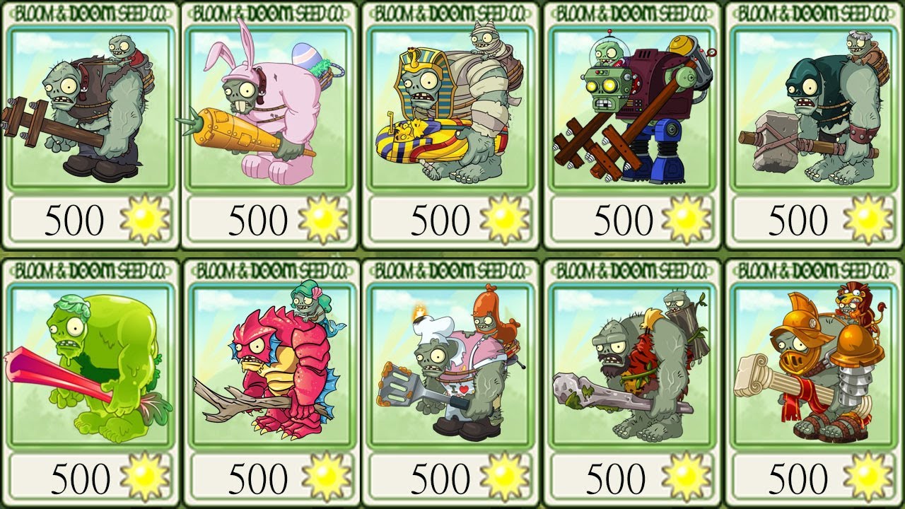 Tournament All Gargantuars Zombie - Who 's PRO Gargantuar? - Pvz 2 ...