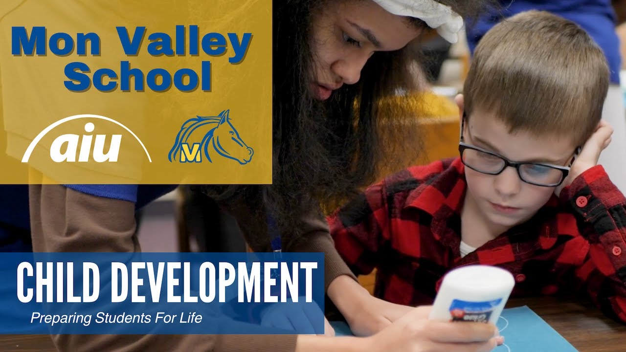 Mon Valley School's Pre-Vocational Program: Child Development - YouTube