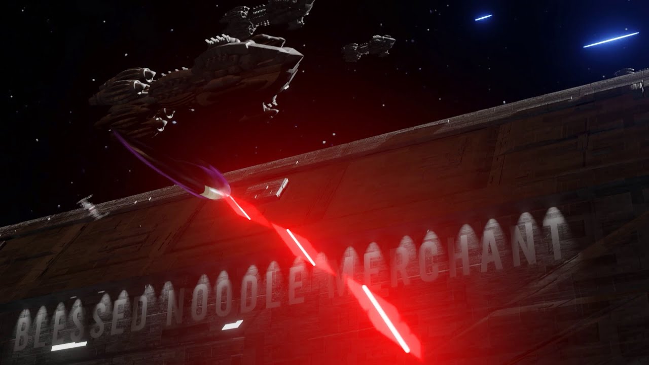 First Fleet Breaks the Blockade! - New Space Battle Animation - YouTube