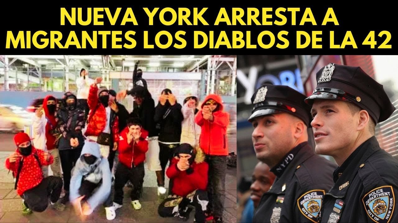 NUEVA YORK ARRESTA A MIGRANTES ADOLESCENTES DE BANDA CRIMINAL LOS ...