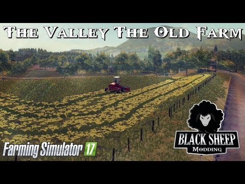 FS17 The Valley The Old Farm (Yellow grass-cut and fields ...