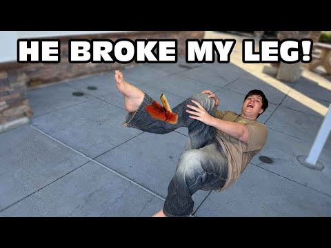 Kid Breaks Leg At School! - emergency hospital! ￼