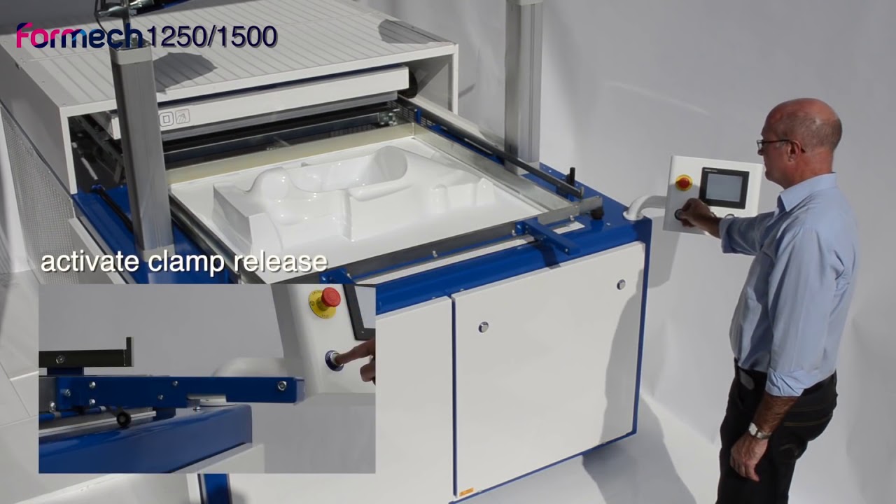 Formech 1250/1500 - Automatic Vacuum Forming Machine by Arrow Digital ...