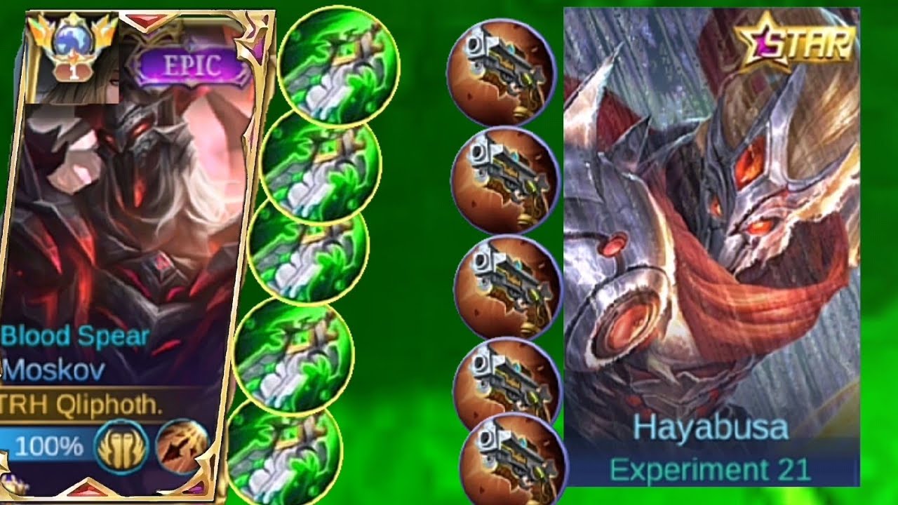 MOSCOV VS HAYABUSA 2023|HOW TO COUTER HAYABUSA!! EASY TO GET 6 BOD ...