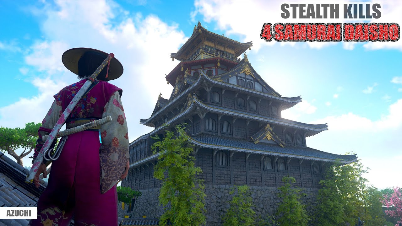 A GOOD CASTLE FOR STEALTH KILLS PRACTICE (AZUCHI CASTLE CLEARING ...
