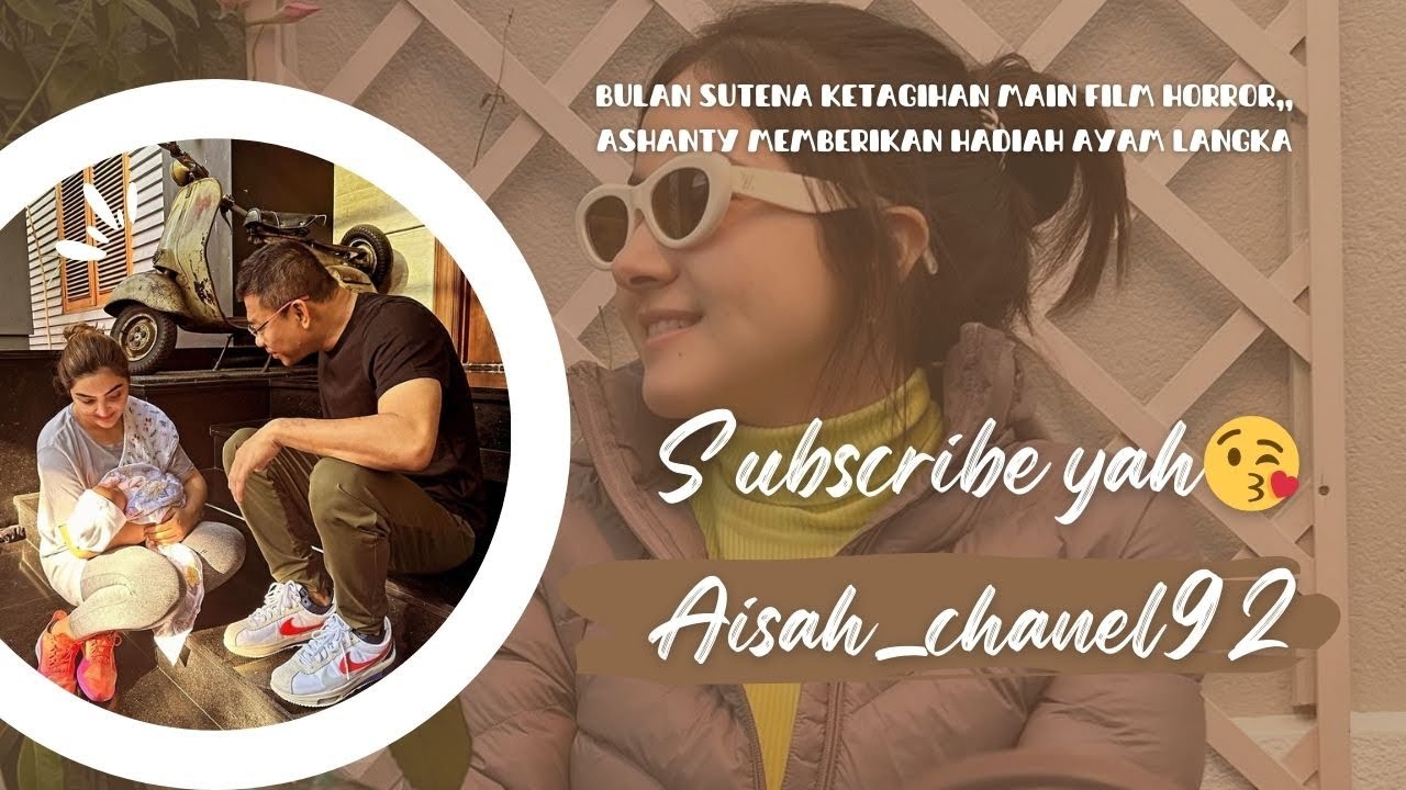 bulan sutena ketagihan main film horor,,, ashanti memberikan hadia 🐓 ...