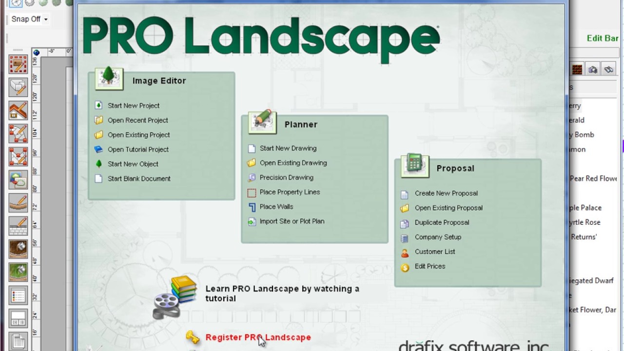 Registering PRO Landscape - YouTube