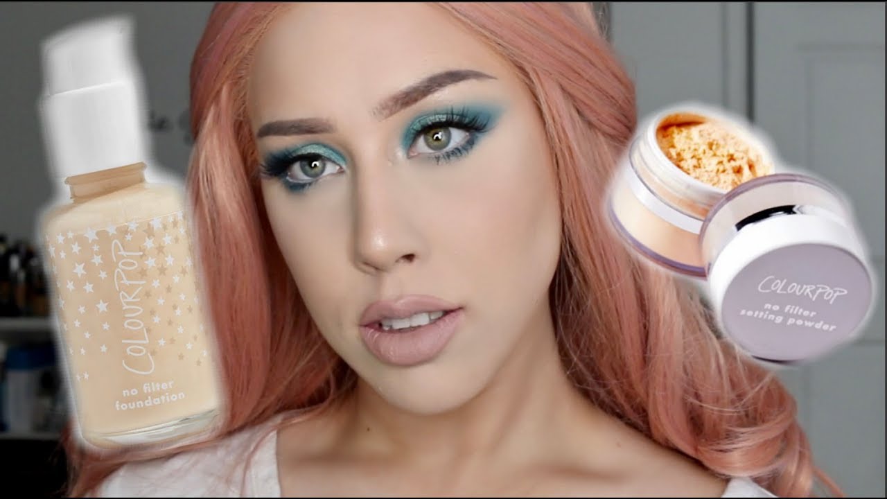 First Impressions | NEW Colourpop No Filter Foundation & Setting Powder ...