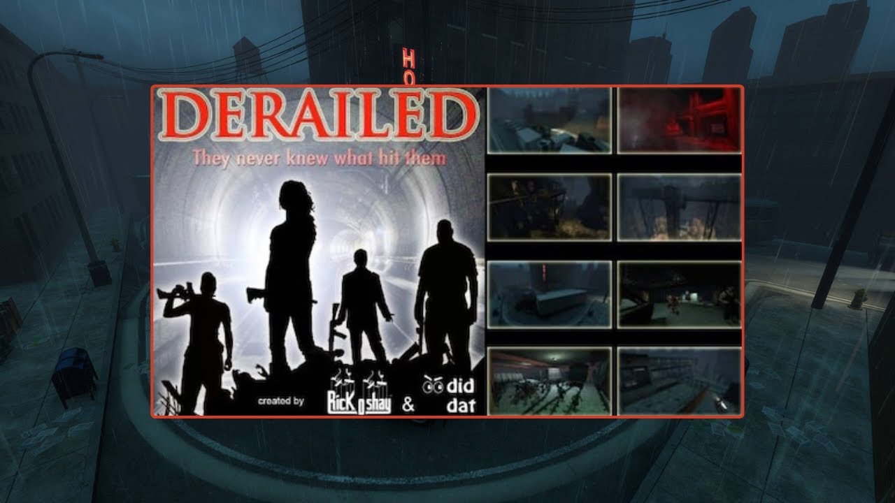 LEFT 4 DEAD 2 | Custom Full Campaign: "Derailed" [4K UHD 60FPS] - YouTube