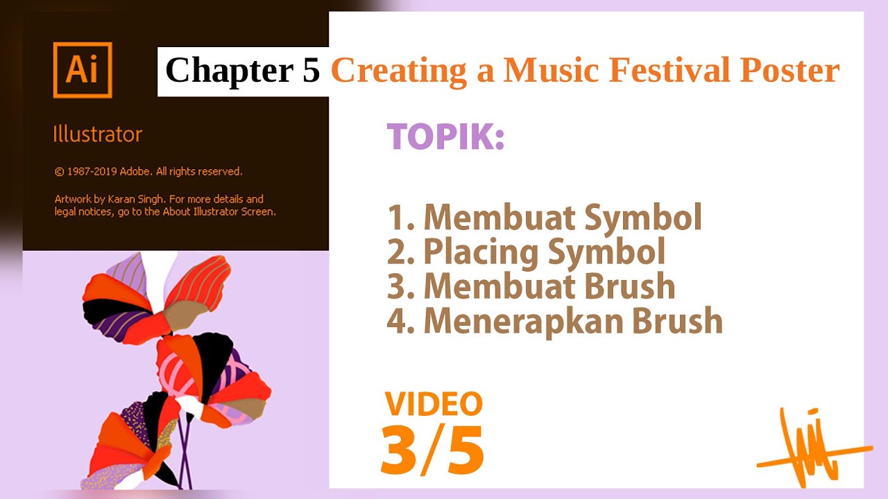 Komputer Grafis #4c - Creating a Music Festival Poster (Adobe ...