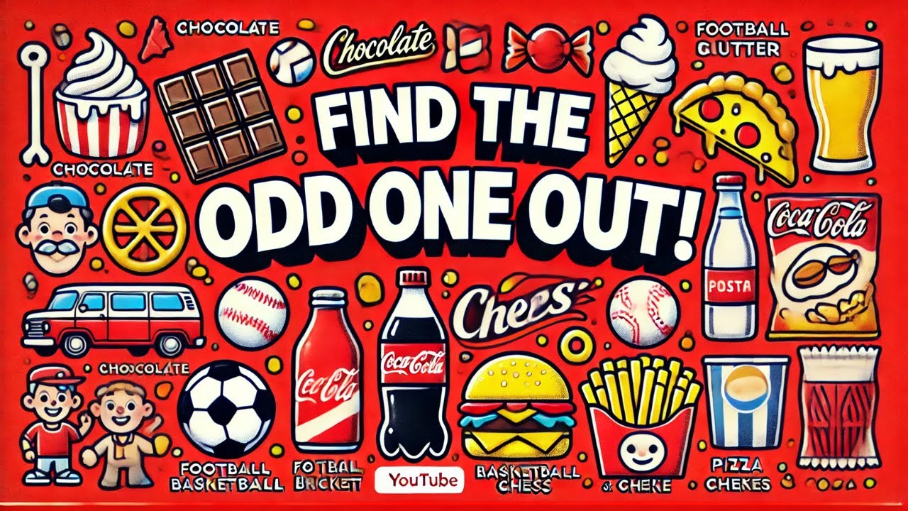 Find the Odd One Out Quiz | Fun Brain Teasers & Trivia Challenge! 🧠🎉 ...