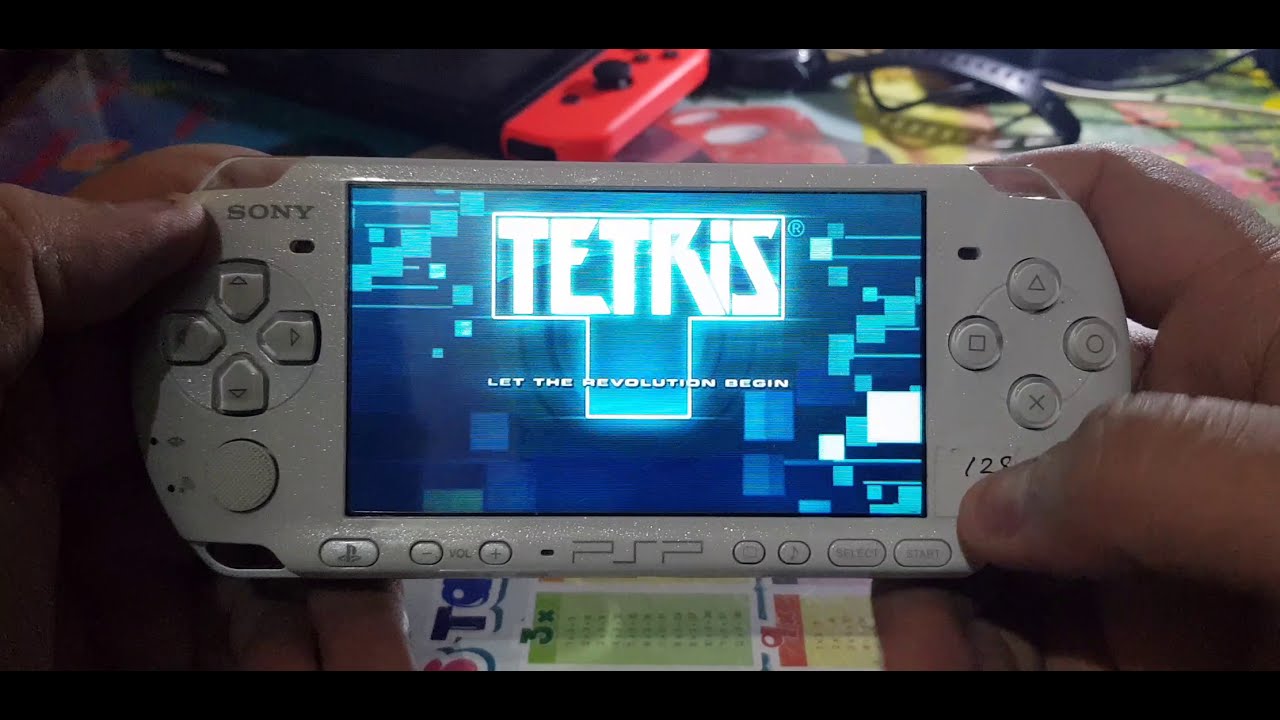 TETRIS PSP GAME - YouTube