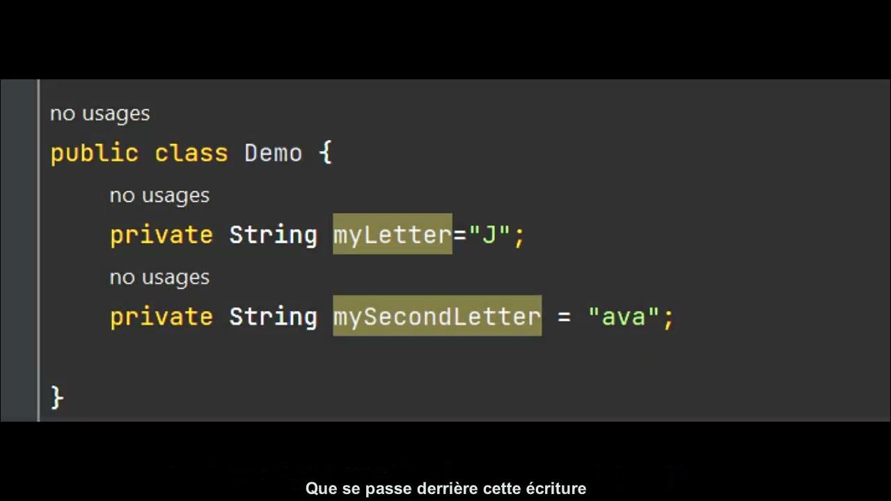 Les Objets Immutables en JAVA - YouTube