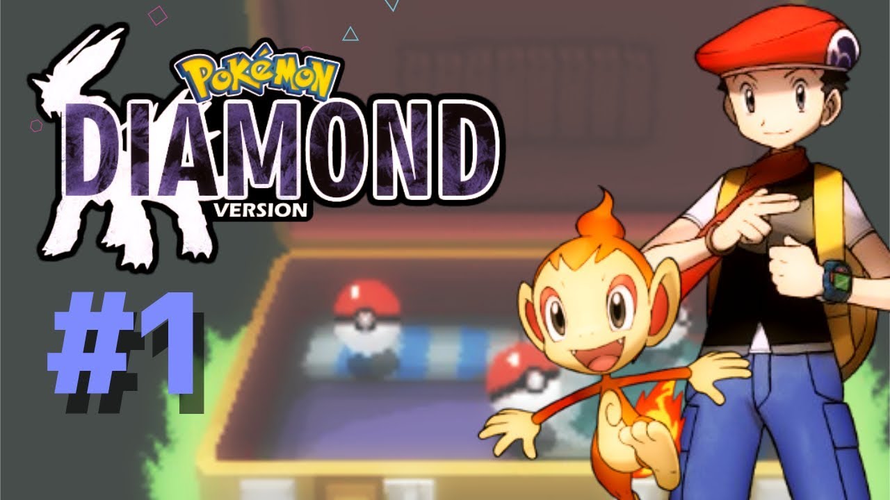Pokemon Diamond (NDS) - EP 1 - I Choose You - YouTube