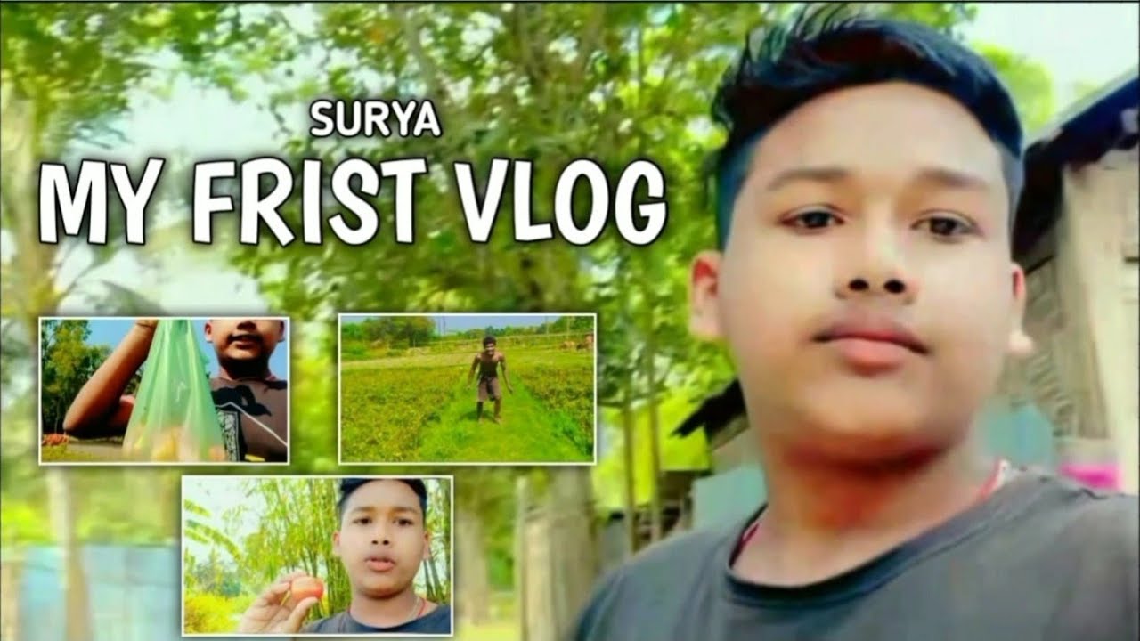 My frist vlog ||funny video||tomato 🍅||surya sarkar|| - YouTube