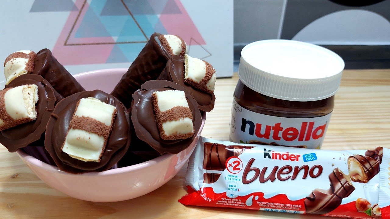 COMO FAZER CONE TRUFADO - CONE KINDER BUENO FAÇA E VENDA - YouTube
