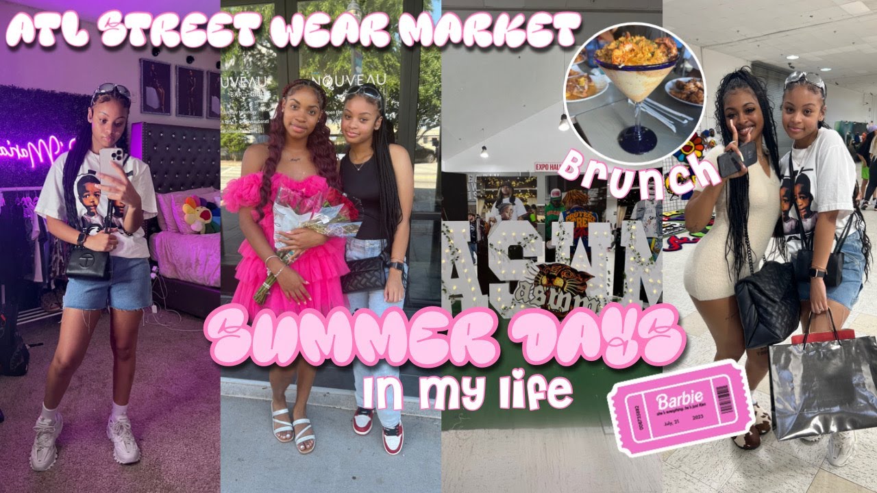 WEEKEND IN MY LIFE SUMMER EDITION ☆ | barbie movie, atl streetwear ...