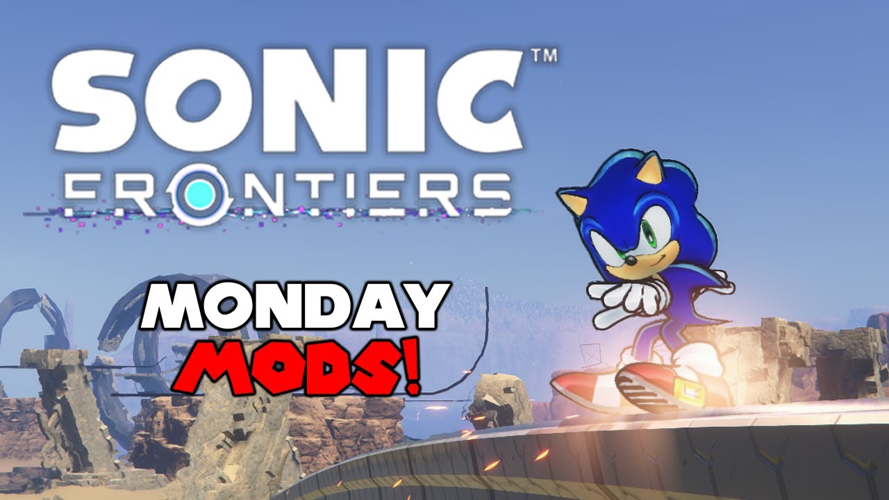 Cell Shaded Sonic! - Sonic Frontiers | Monday Mods! - YouTube