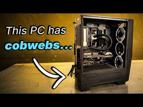 Restoring an RX 6600 Gaming PC that was left at the Dumpster..
