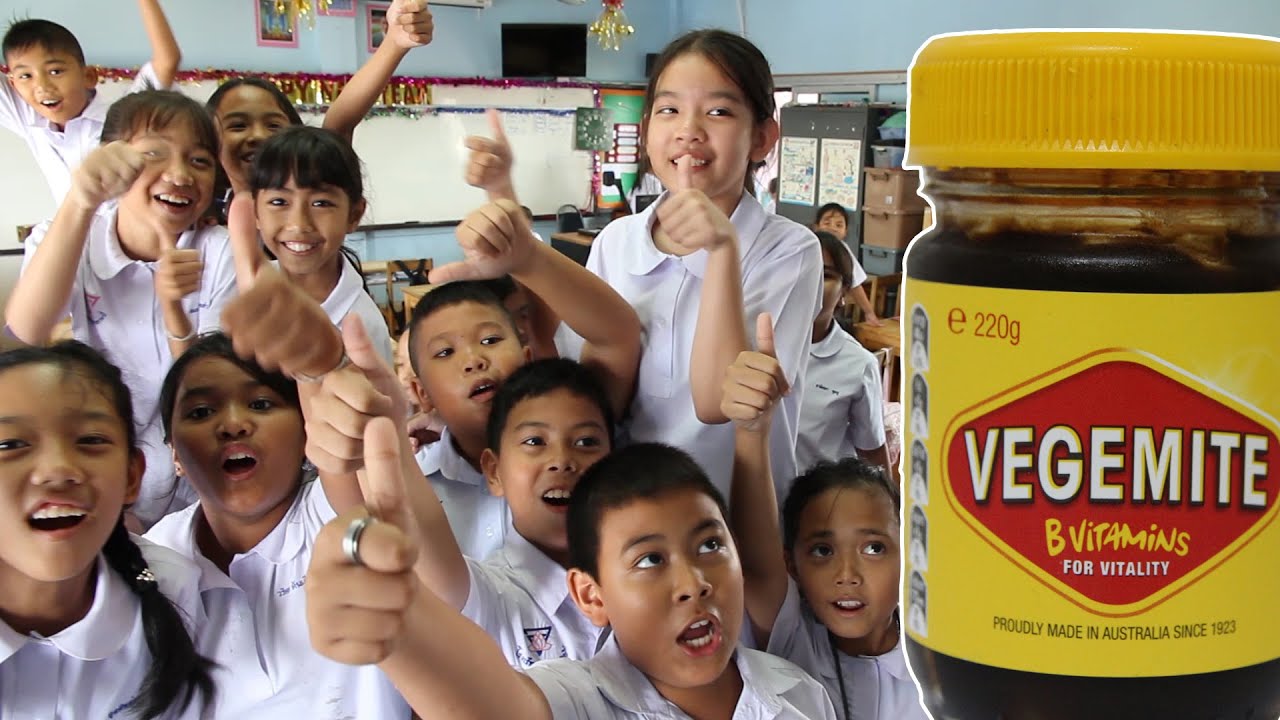 Thai Kids vs Vegemite Taste Test: Thai Kids Eating Vegemite. - YouTube
