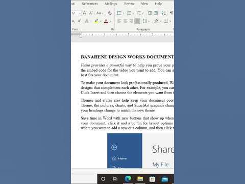 How to ACTIVATE the Horizontal Scrollbar in Microsoft Word - YouTube