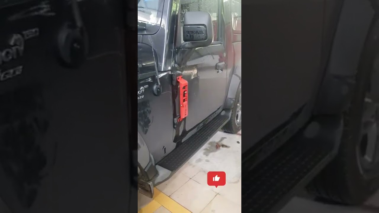 New Thar Door hinge step - YouTube