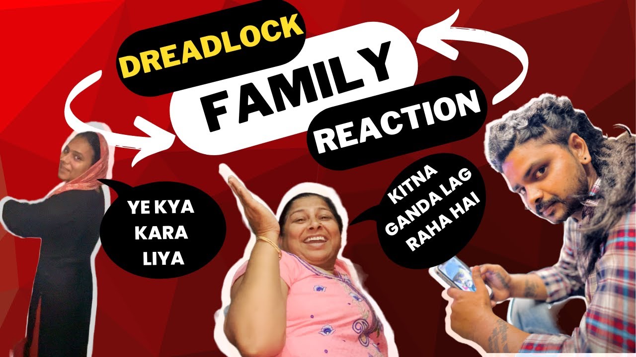 DREADLOCK vlog ! PART-2 ! FINAL LOOK AND FAMILY REACTION #dreadlocks # ...