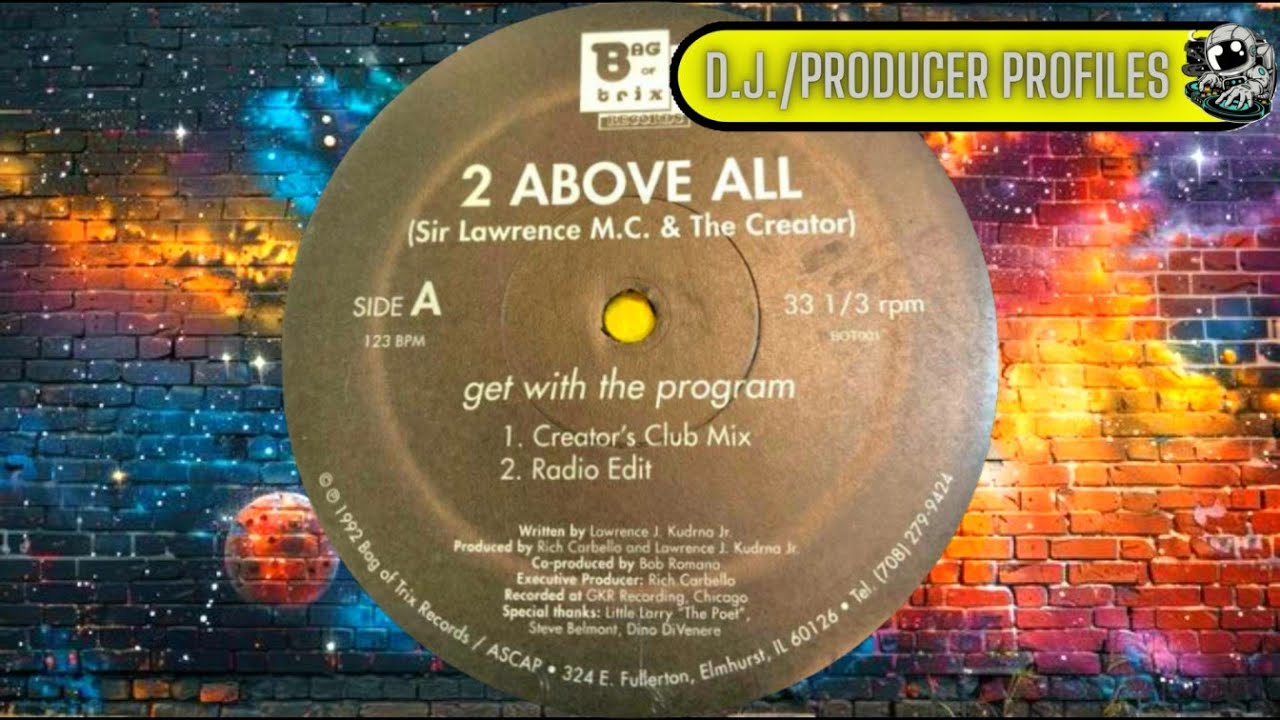 2 Above All - Get With The Program (1992) 📀 Rare Chicago House ...