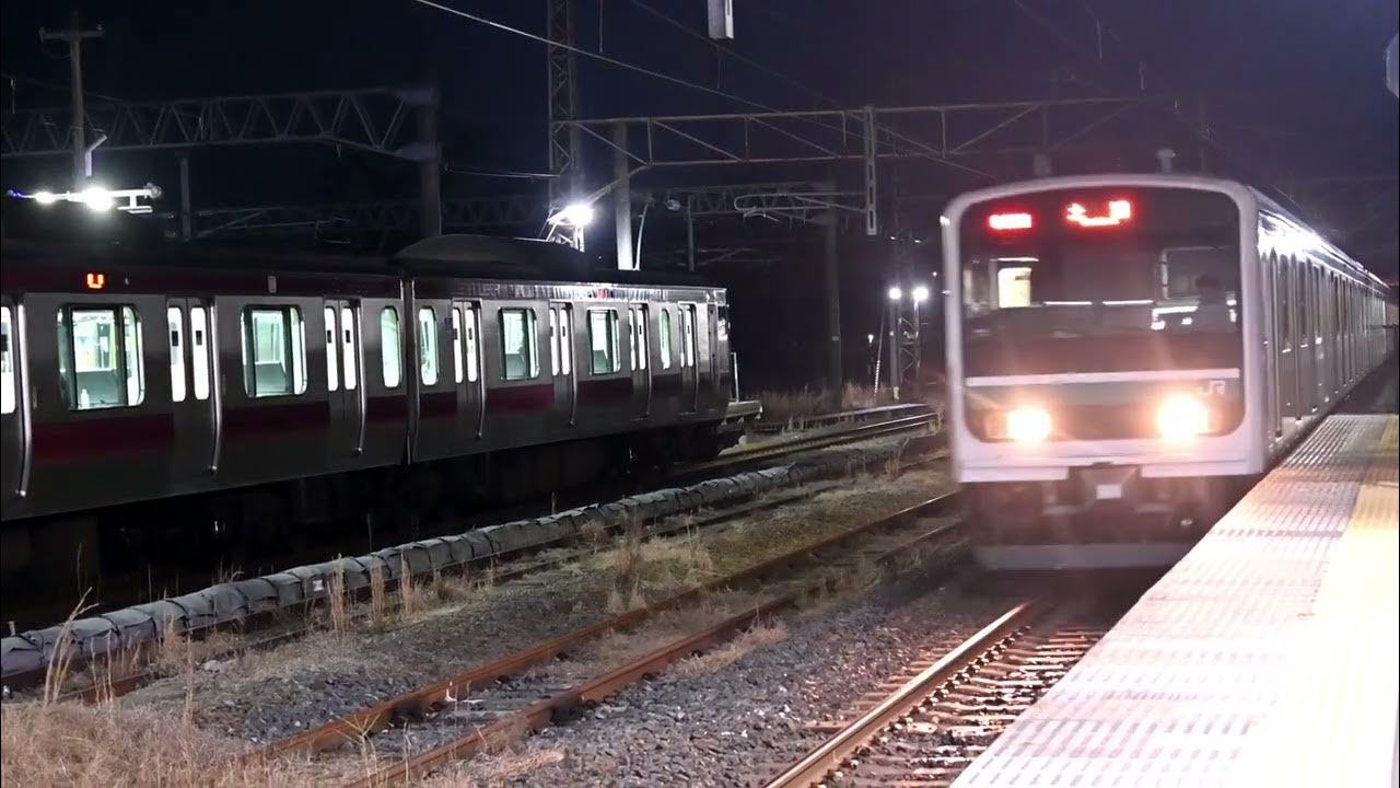 【JR東日本】E501系K703編成 友部駅到着 - YouTube